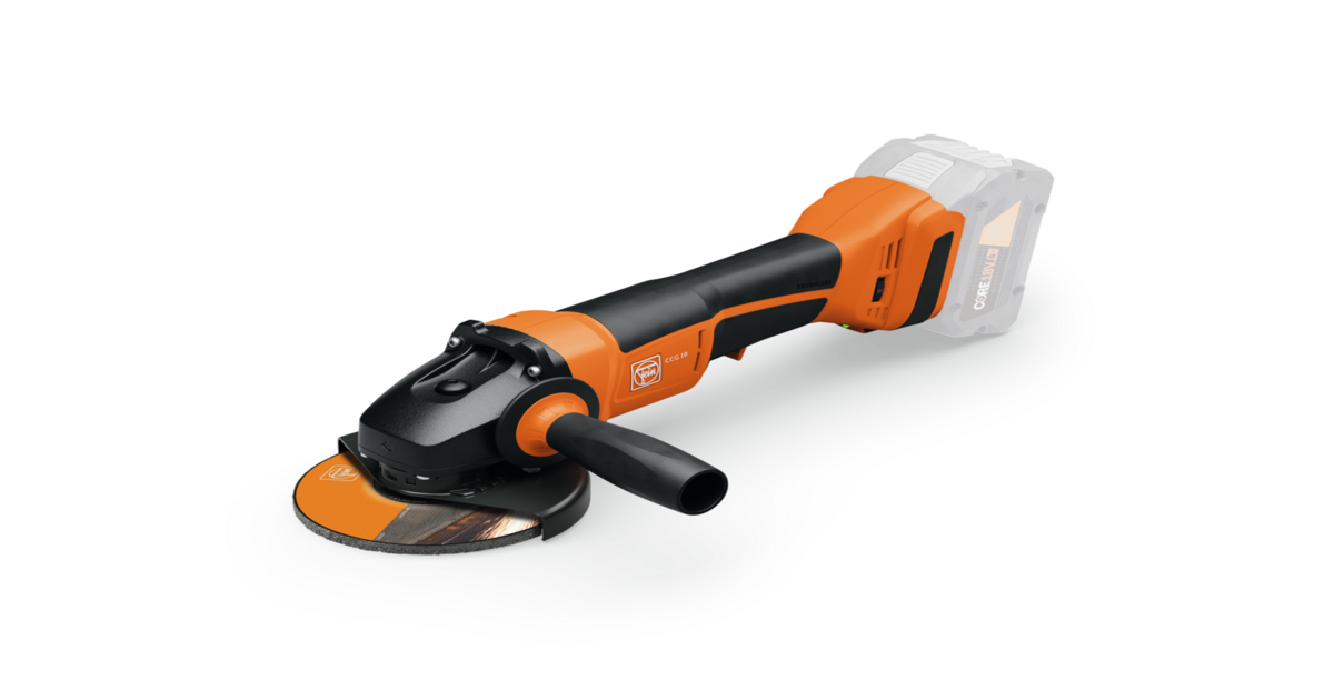 CCG 18-125-10 PD AS cordless angle grinder | FEIN Power Tools, Inc.
