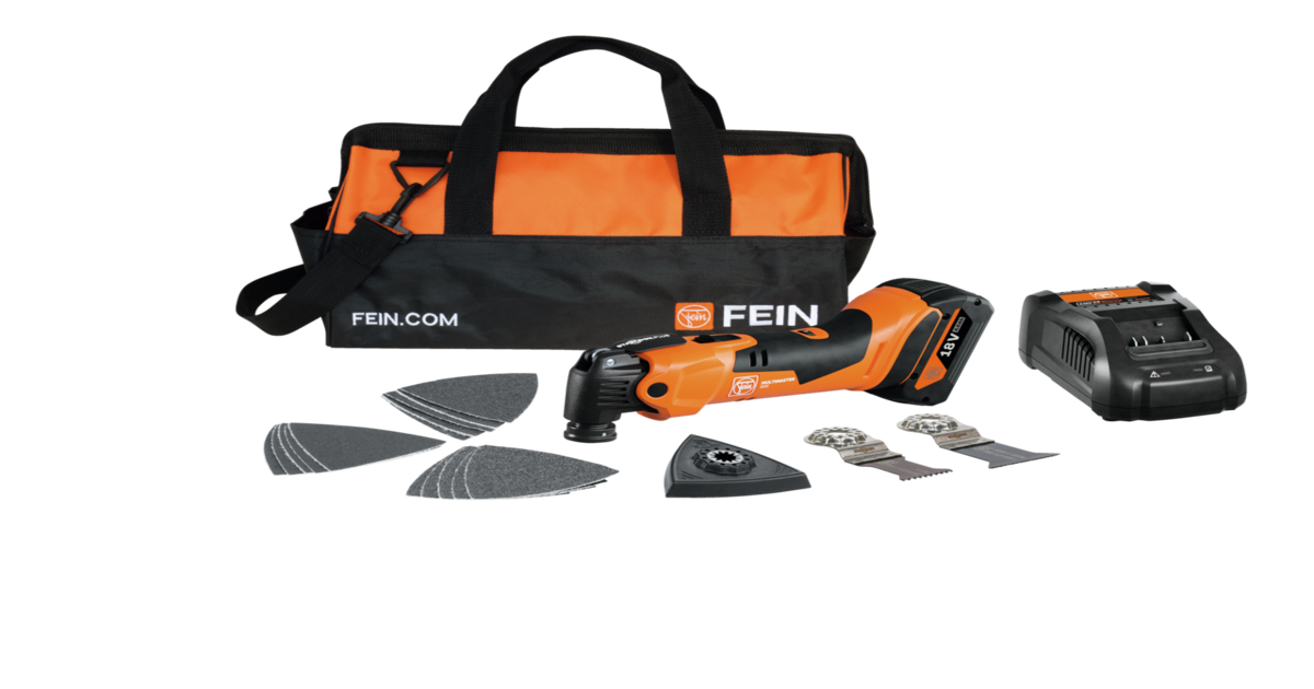 Akku MULTIMASTER AMM 500 PLUS 4 Ah in Nylon-Tasche | C. & E. Fein GmbH